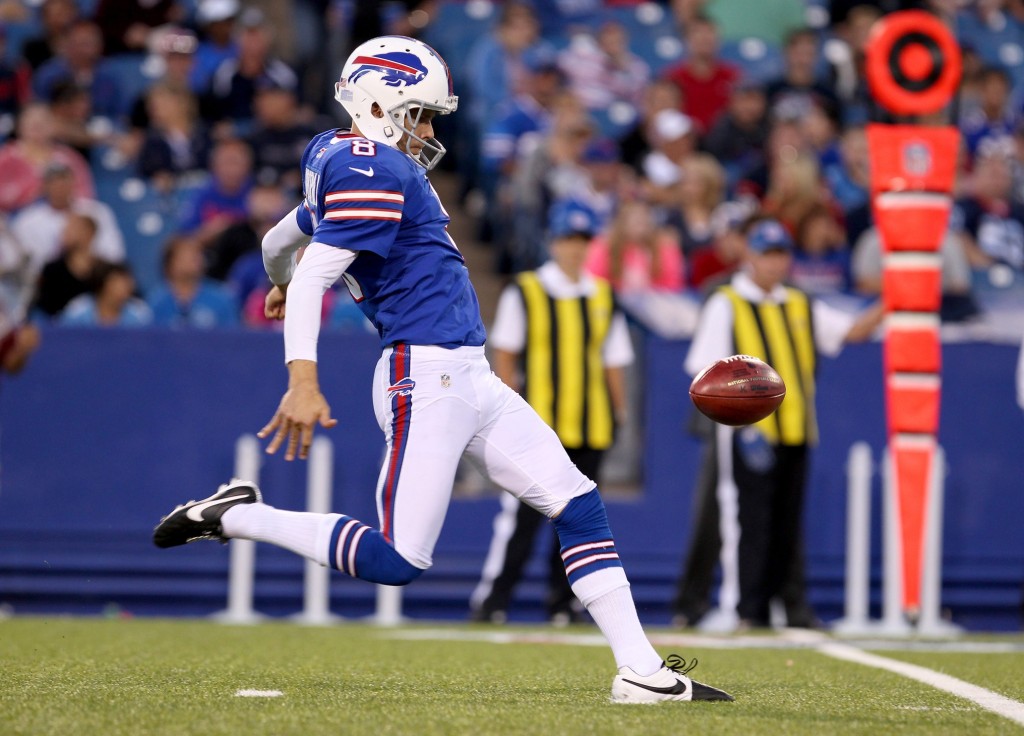 Bills Cut Brian Moorman, Jordan Palmer, Others