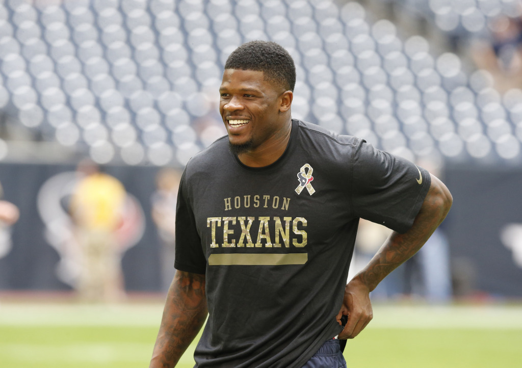Titans Host Andre Johnson On Visit
