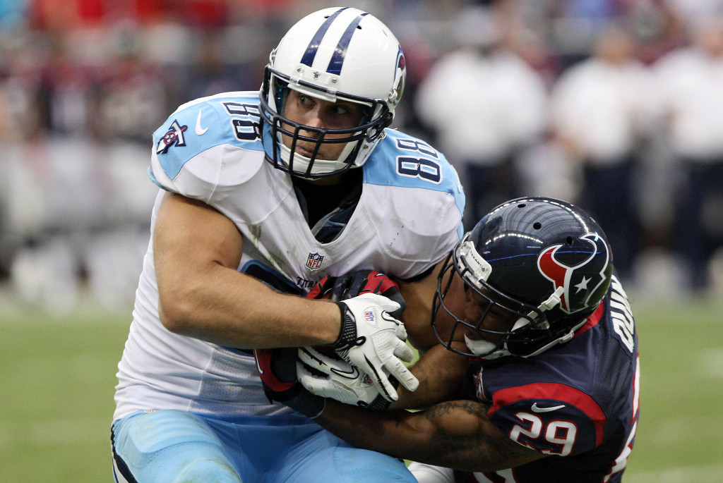 Titans TE Craig Stevens Retires