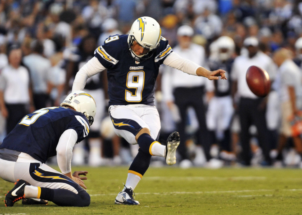 Chargers Cut Nick Novak