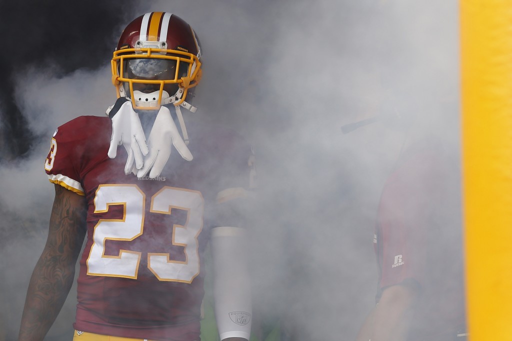 DeAngelo Hall Takes Pay Cut