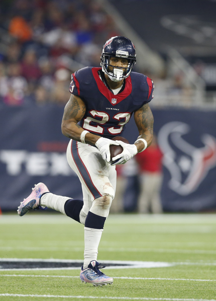 Arian Foster Visits Dolphins