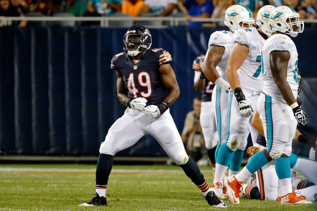 Bears' Sam Acho Done For Season