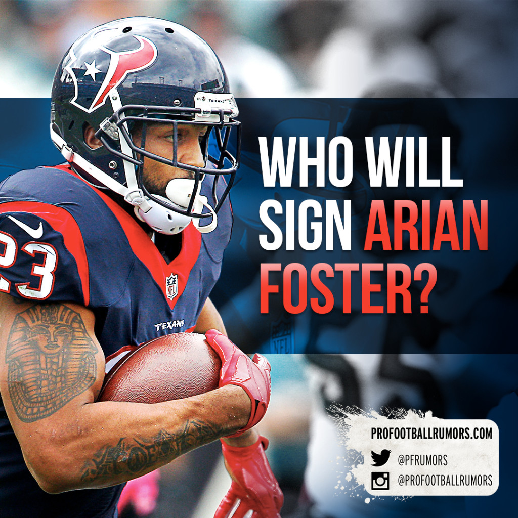 Arian Foster To Be Ready For Training Camp?