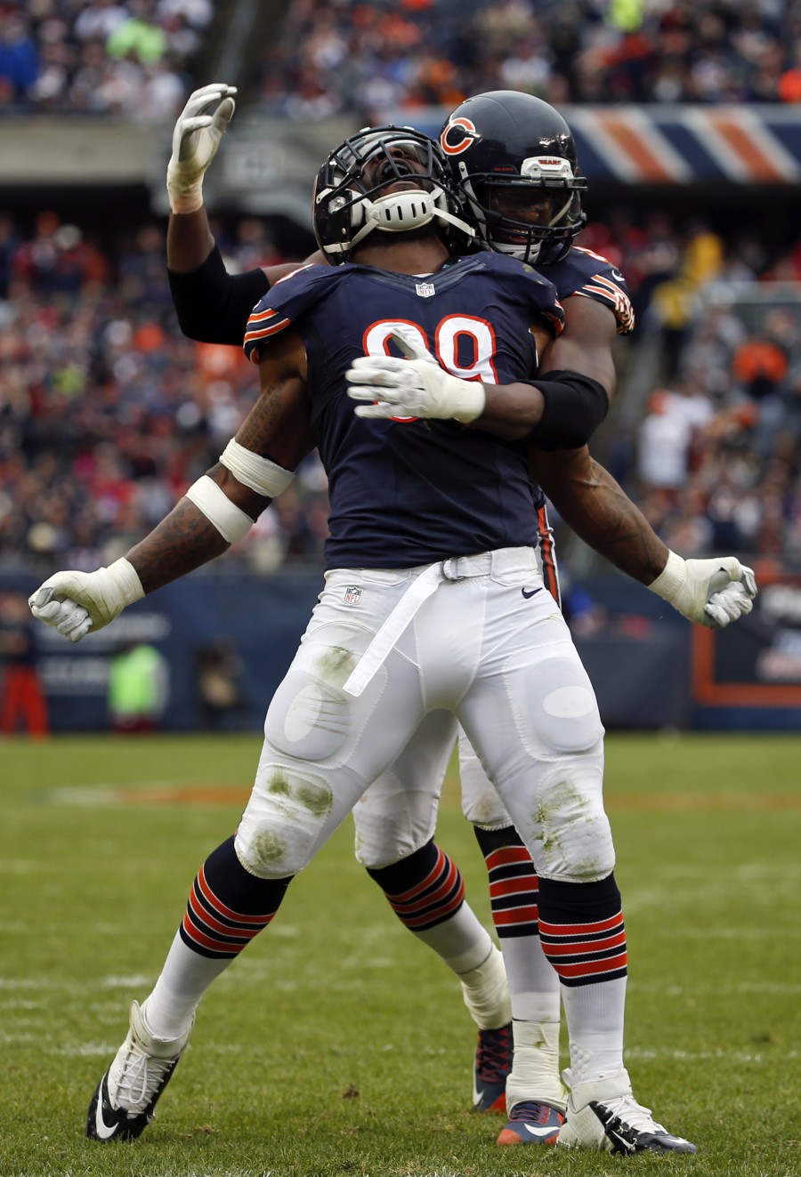 Bears' Lamarr Houston Done For Season