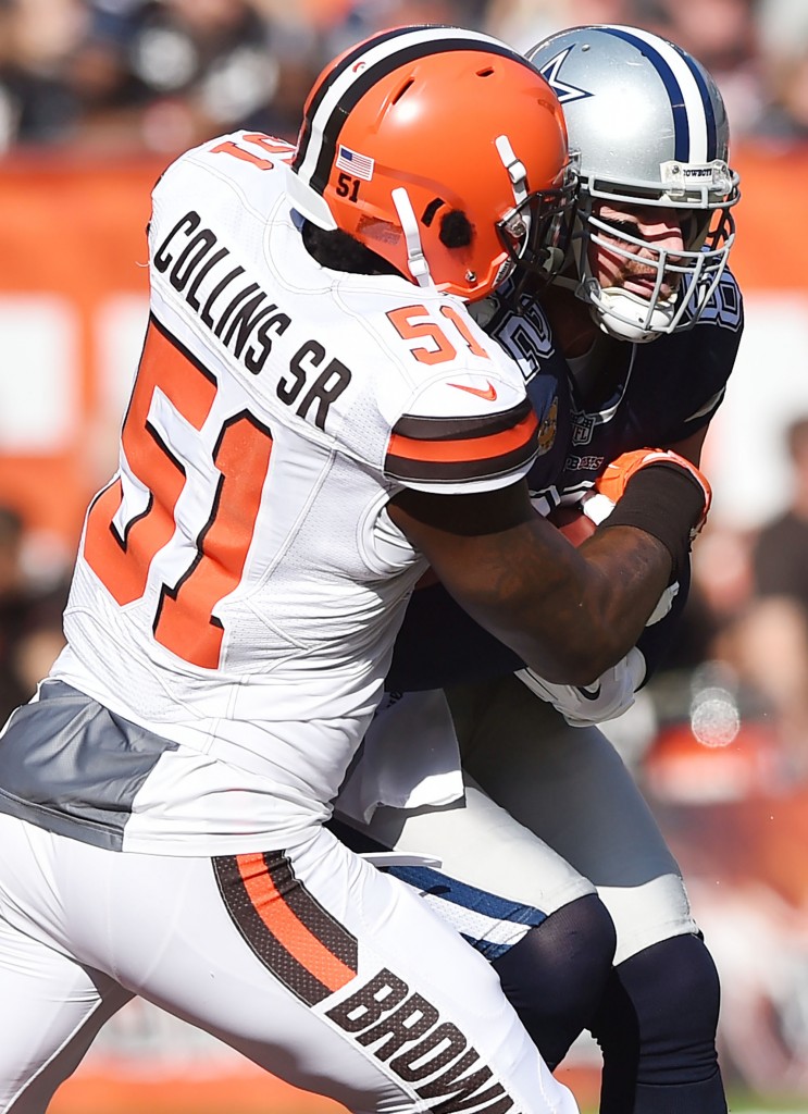 Browns' Jamie Collins Done For Season