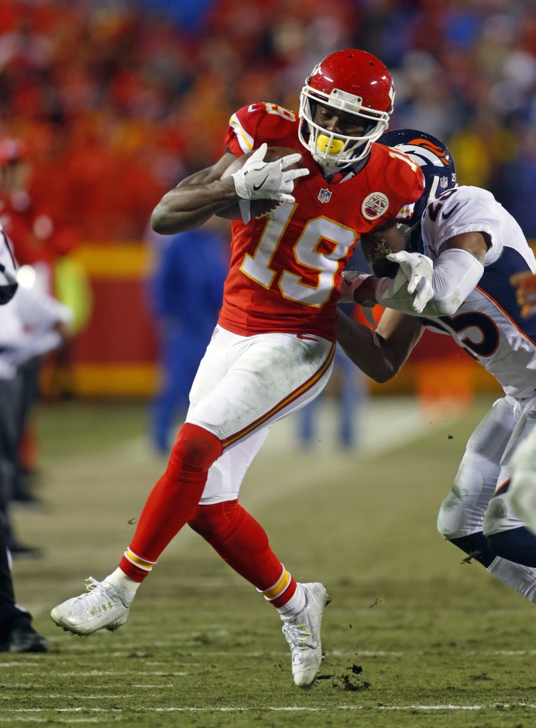 Jeremy Maclin's Bills Visit Enters Day Two