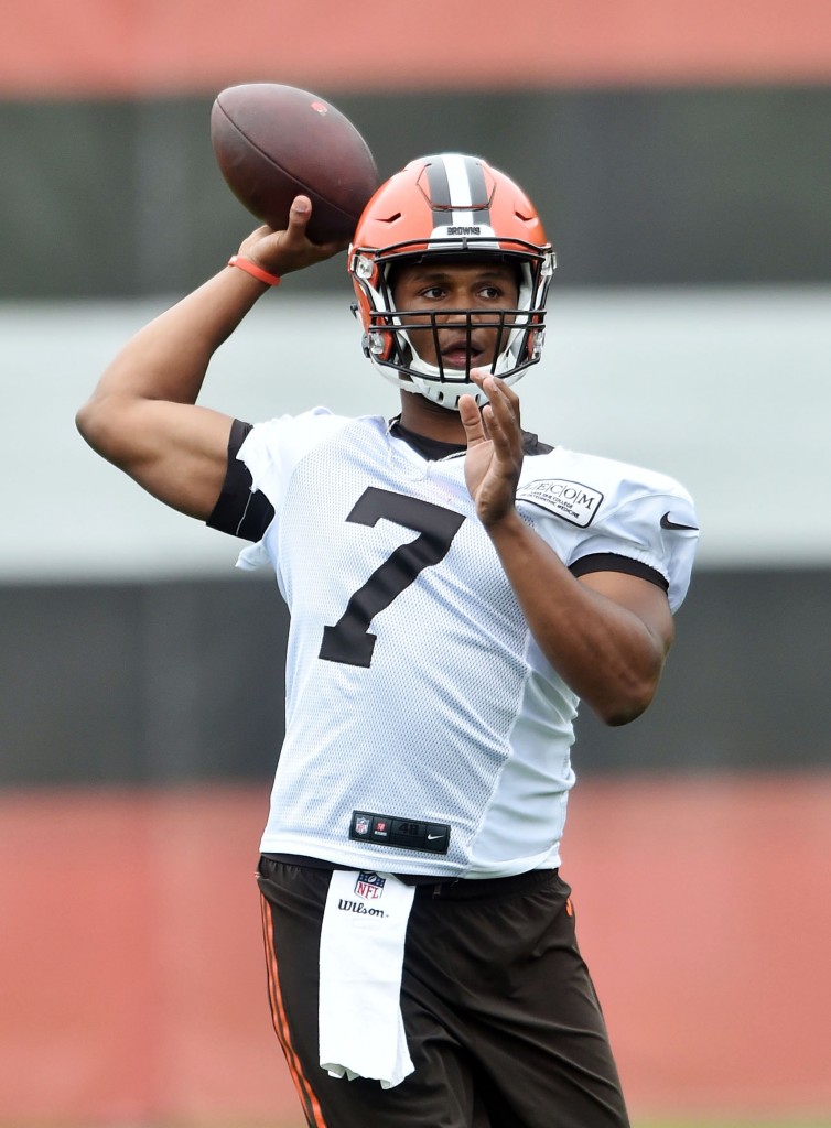 Browns Bench QB DeShone Kizer