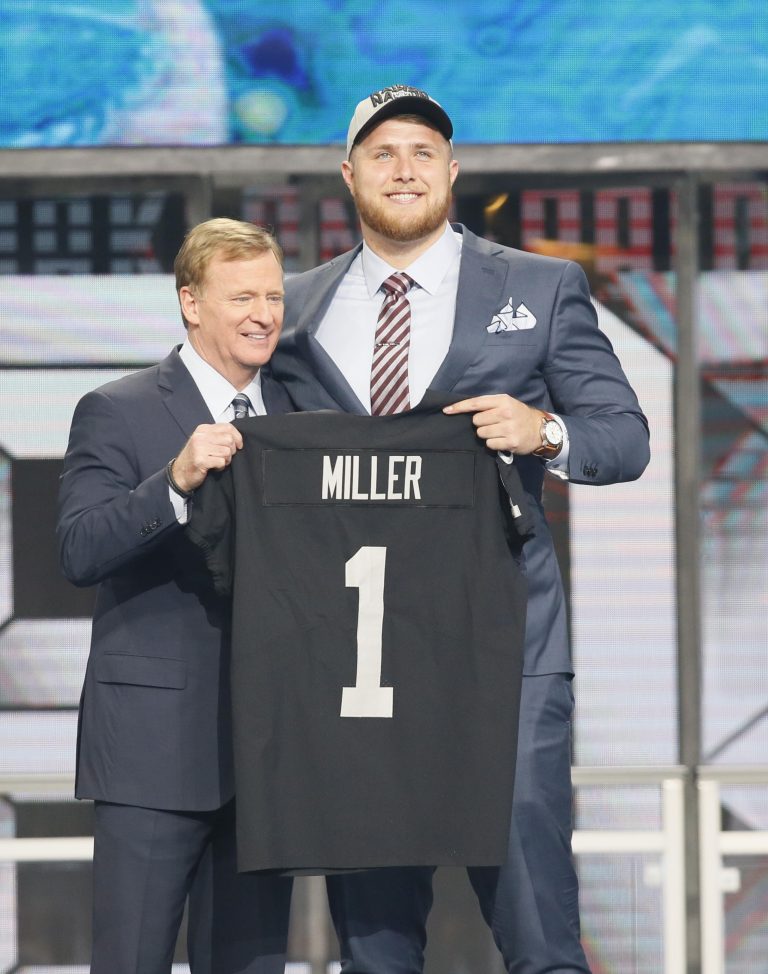 Raiders Sign Rookie Kolton Miller