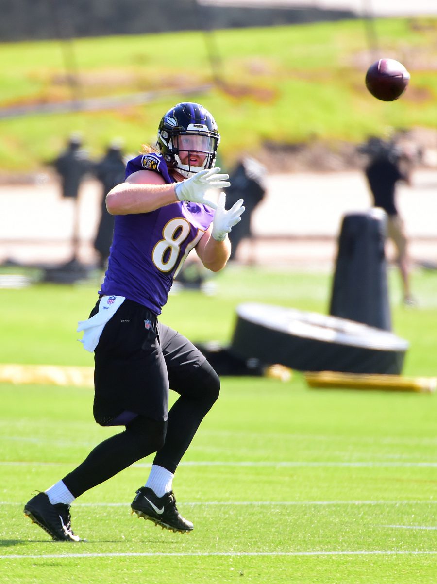 Ravens TE Hayden Hurst Ready For Training Camp