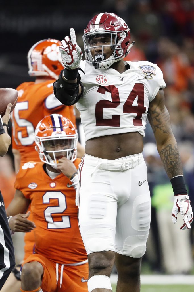 Alabama LB Terrell Lewis Suffers Torn ACL