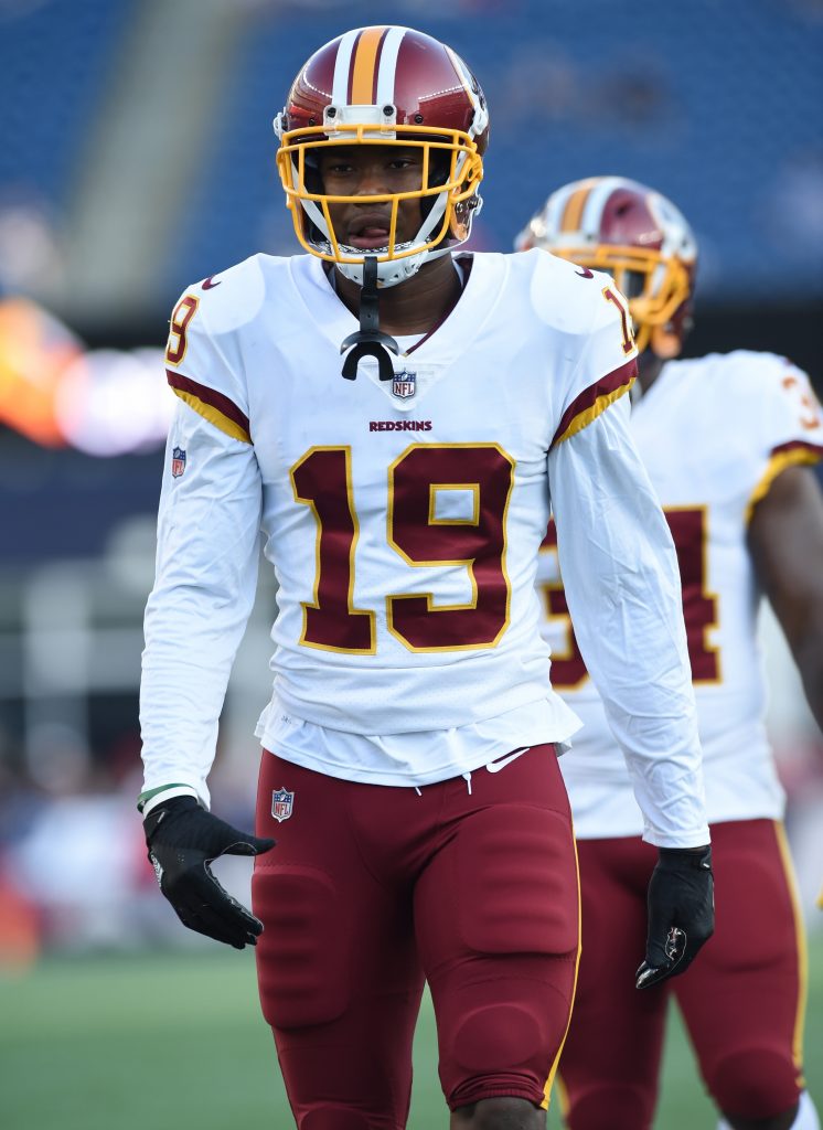 Redskins WR Robert Davis Has Broken Leg, Out For Season