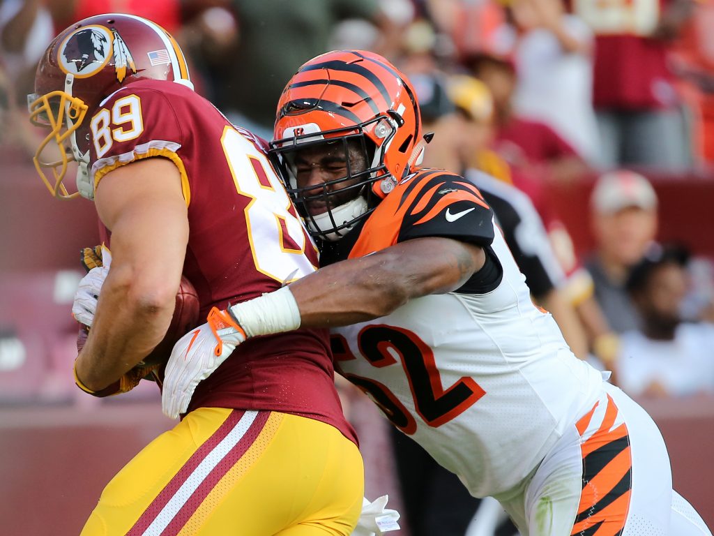 Bengals Waive LB Brandon Bell