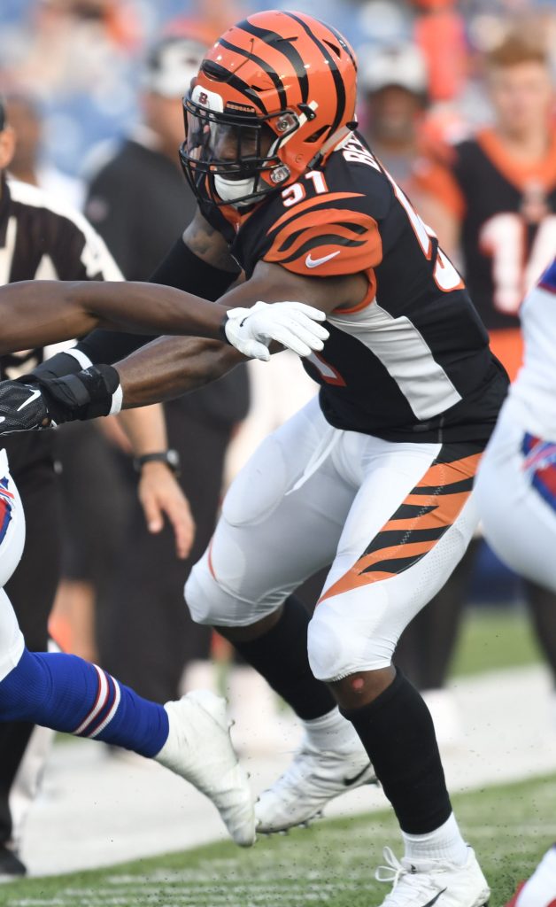 Bengals Waive LB Brandon Bell