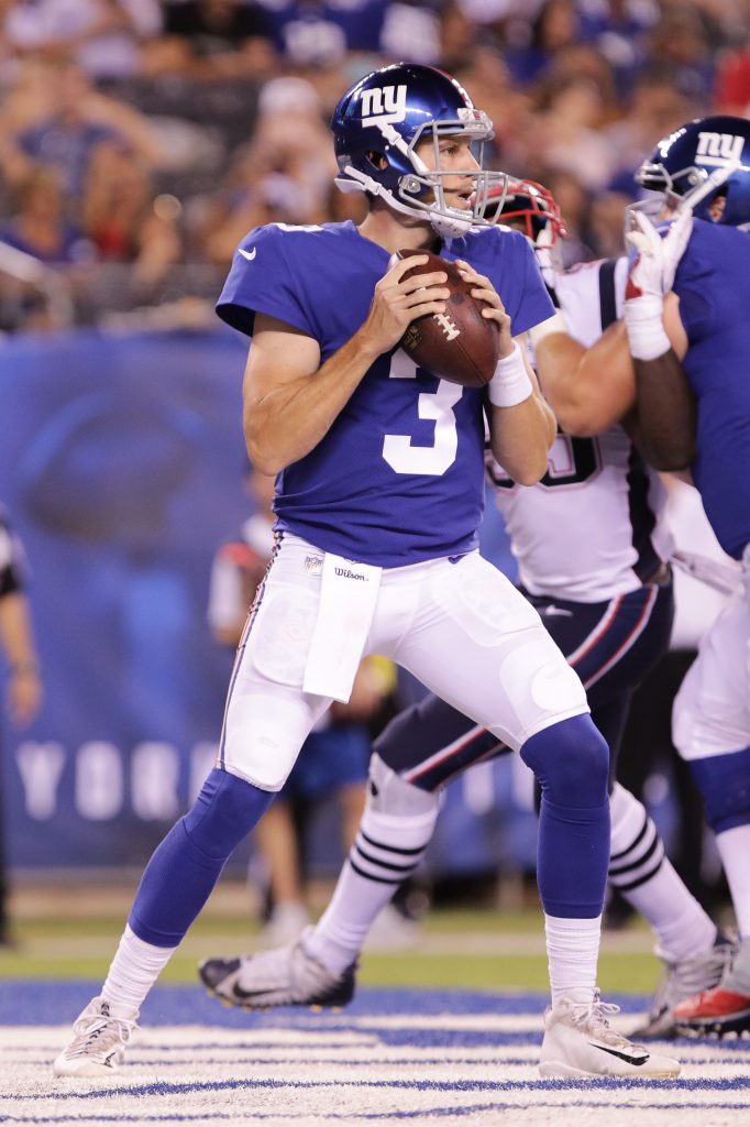 Giants Exercise Alex Tanney's Option