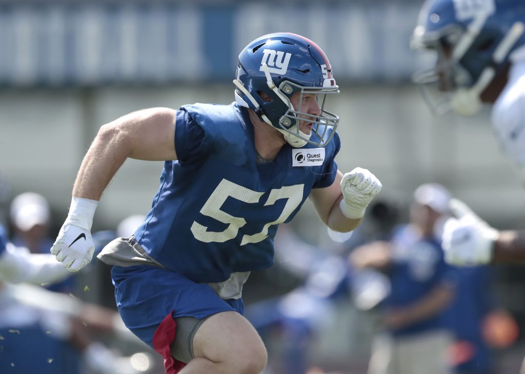 Giants' Ryan Connelly Done For Year