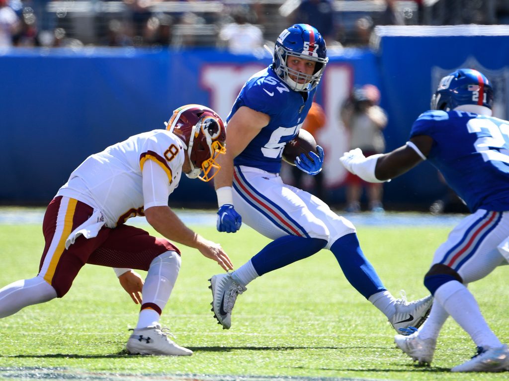 Giants Fear Ryan Connelly Tore ACL