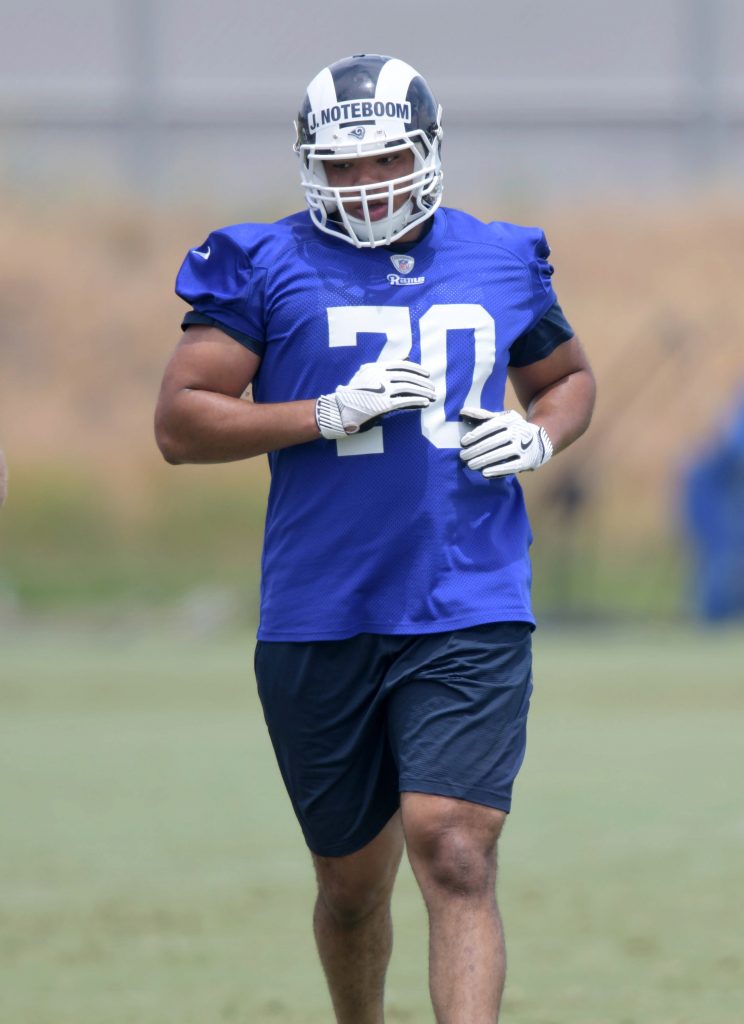 Rams To Re-Sign Joe Noteboom