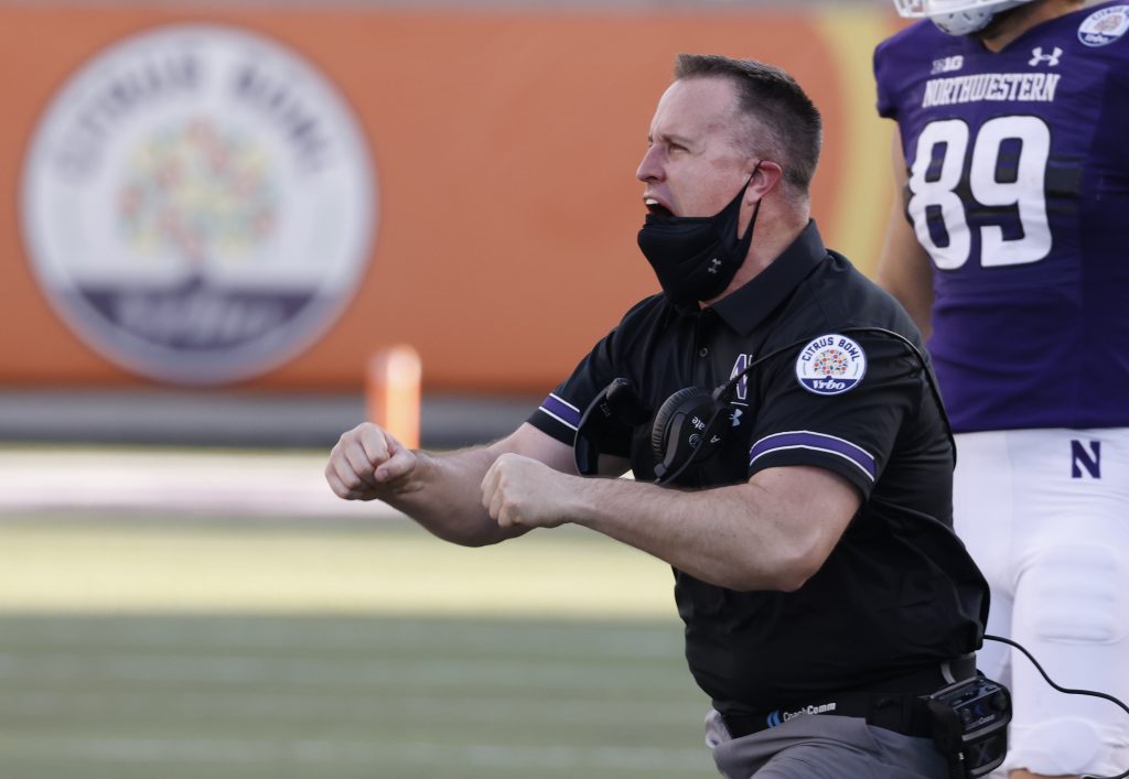 Pat Fitzgerald Signs Northwestern Extension