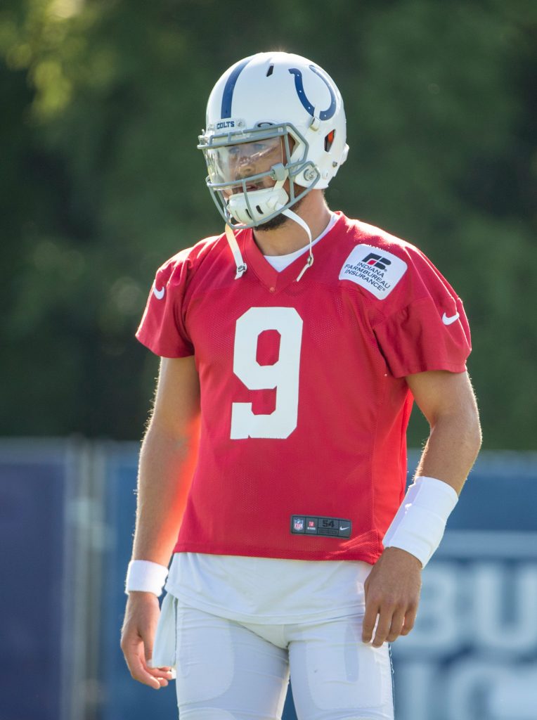 Jacob Eason Remains Atop Colts' QB Depth Chart