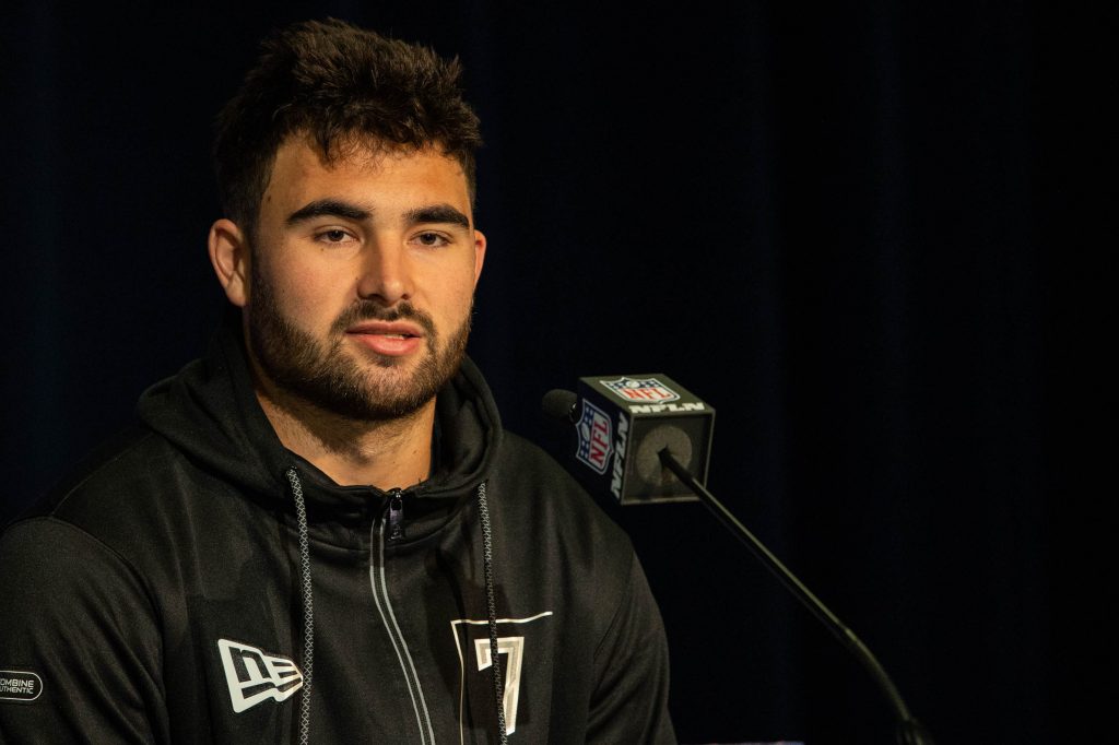 Commanders, Saints Had Large Presence At Sam Howell's Pro Day