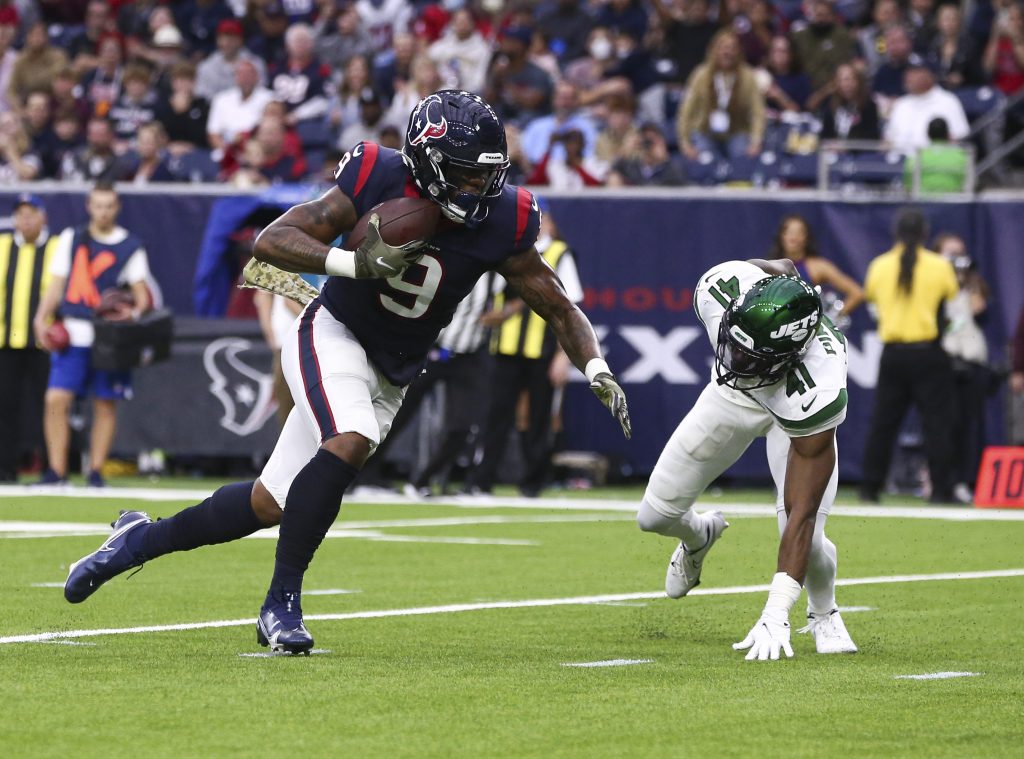 Texans TE Brevin Jordan Out For Season