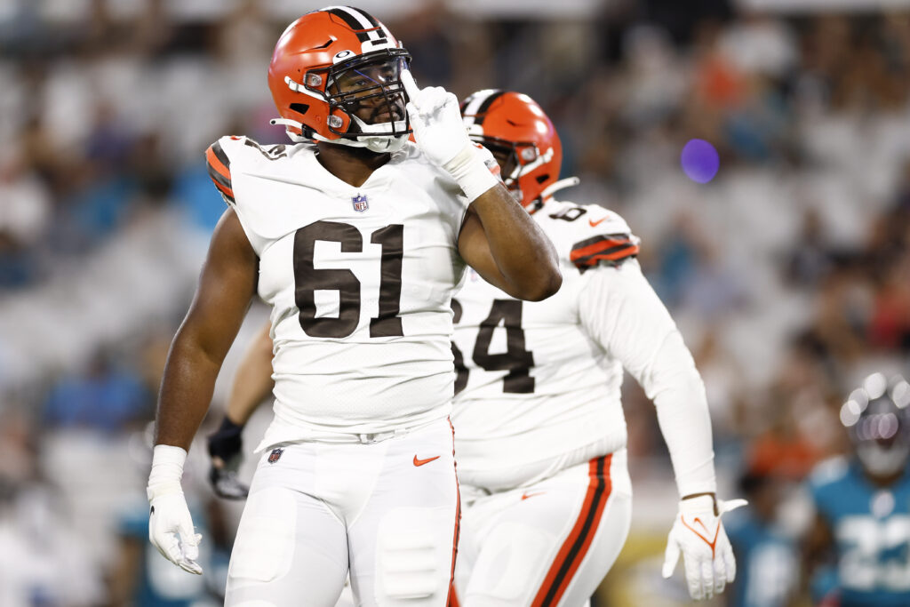 Browns DE Chris Odom Out For Season