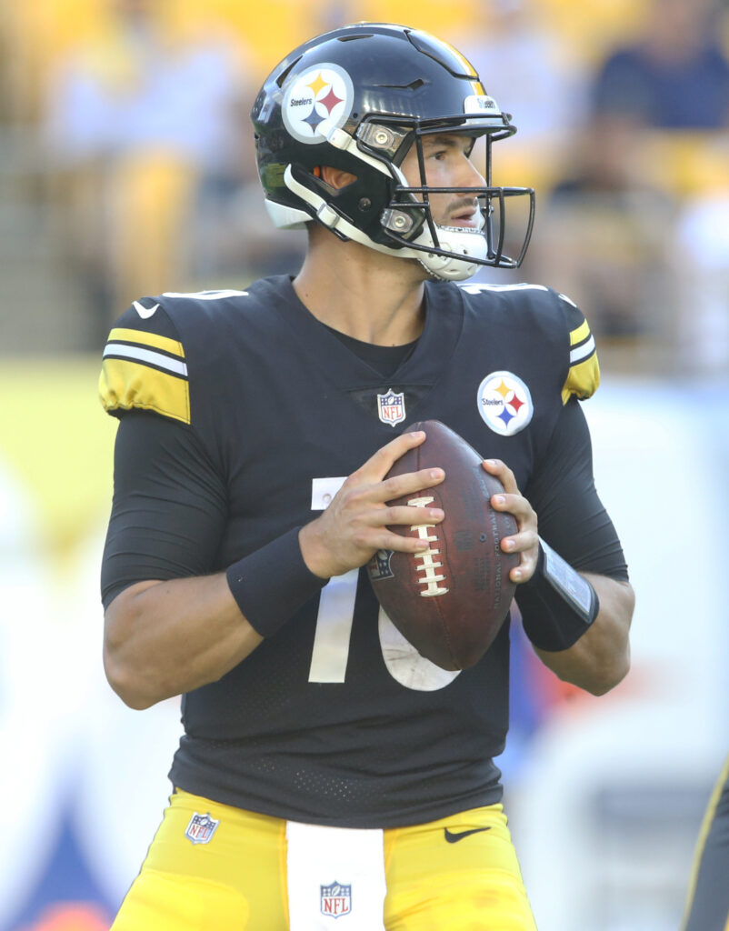 Steelers Sticking With Mitch Trubisky As Starting QB