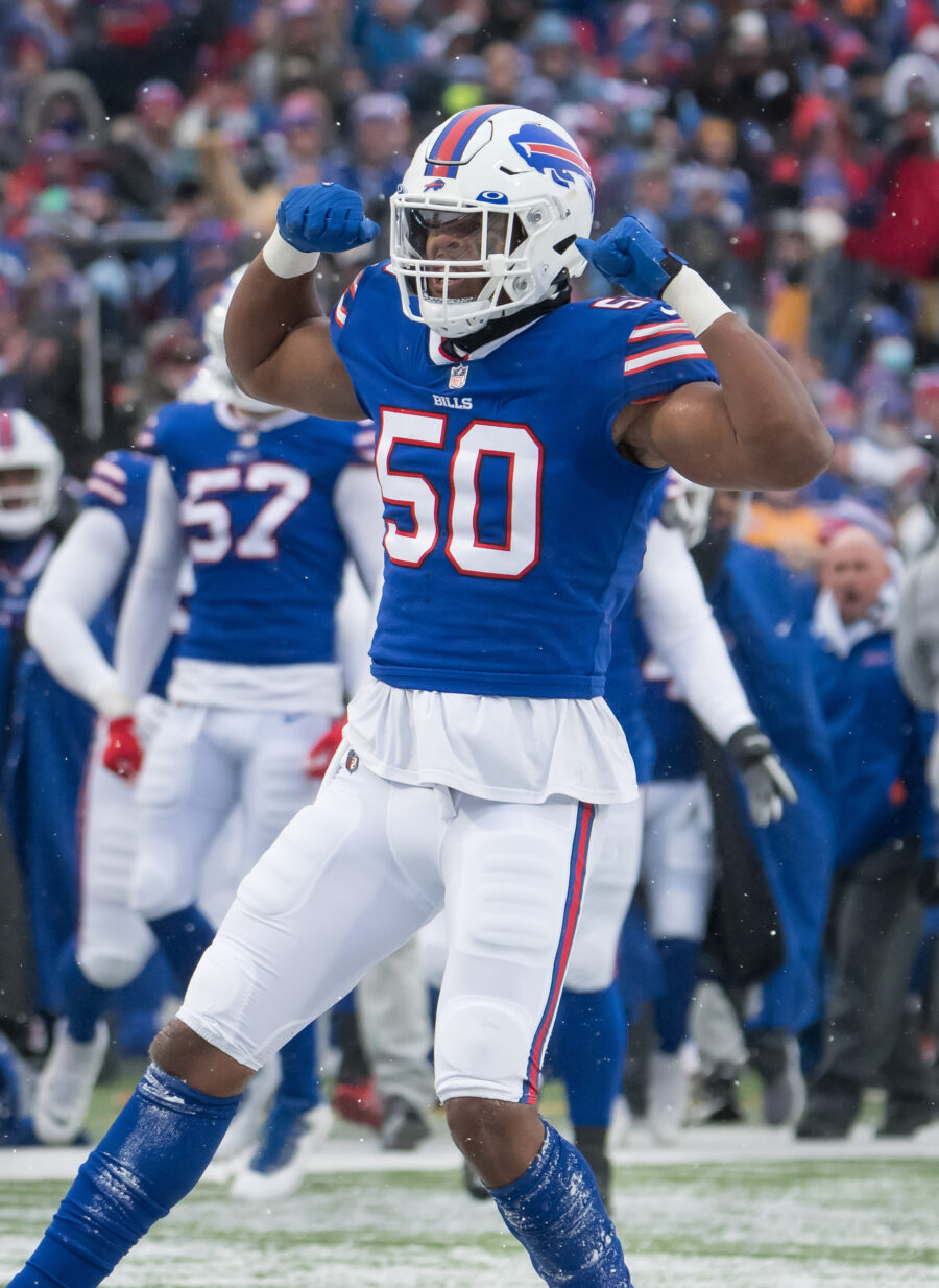 Bills DE Greg Rousseau Changes Agents