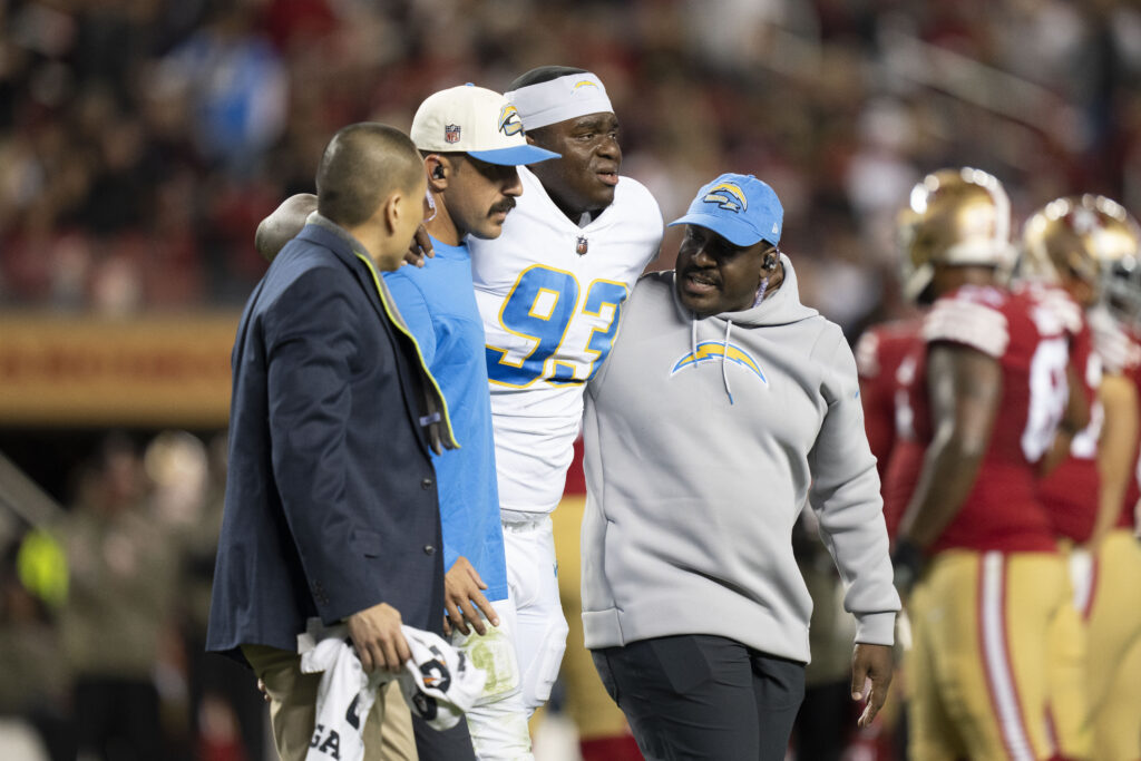 Chargers DLs Christian Covington, Otito Ogbonnia Expected To Miss Rest ...