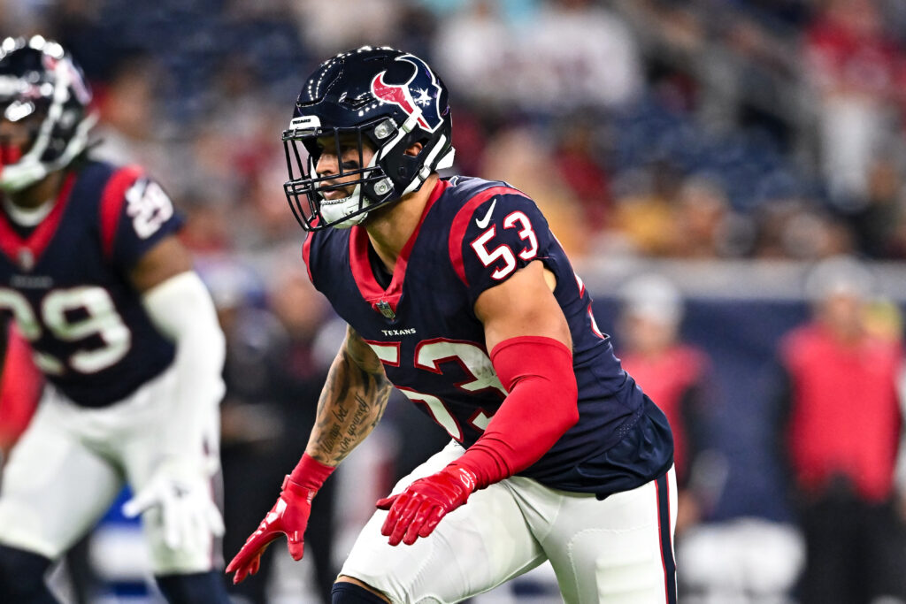 Texans To Extend LB Blake Cashman
