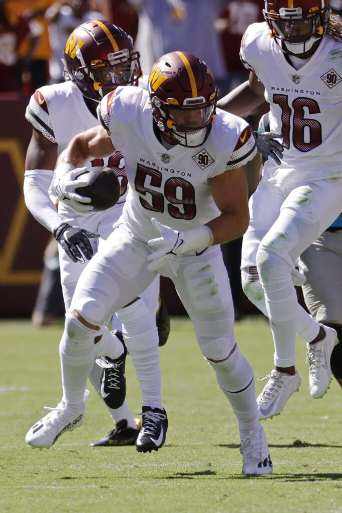 Commanders Release LB Nate Gerry