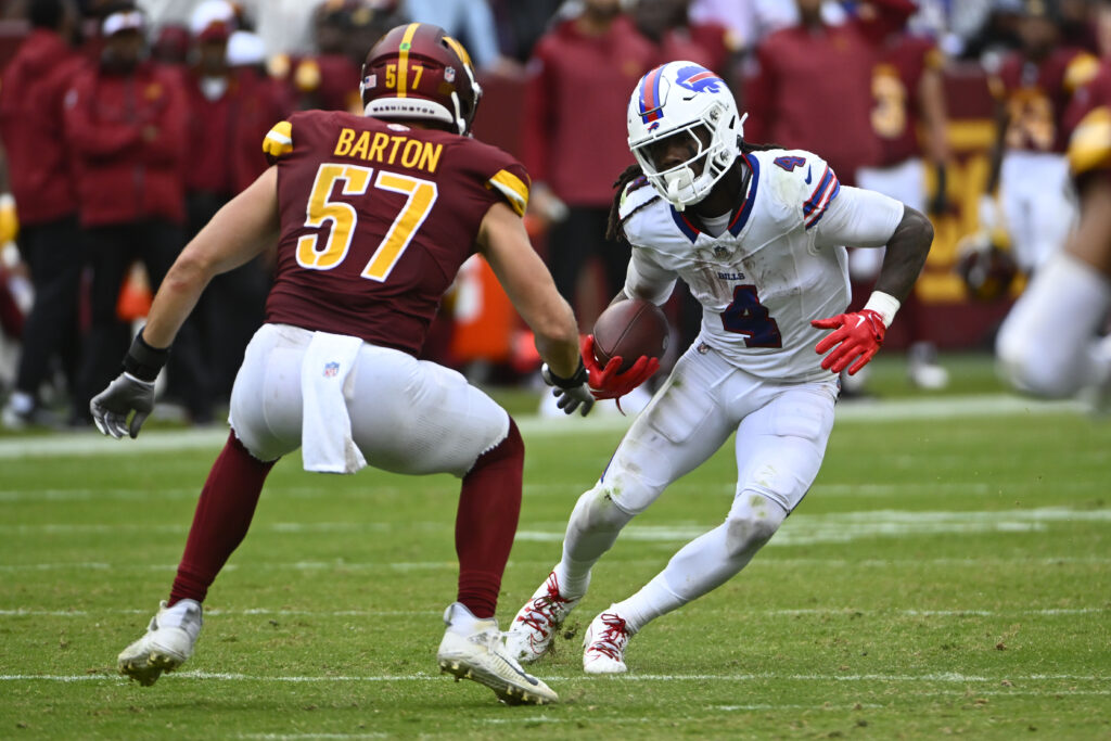 Commanders Open LB Cody Barton's Practice Window