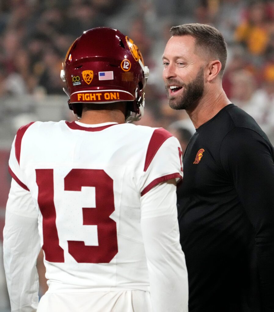 Kliff Kingsbury, Marcus Brady On Bears' OC Radar