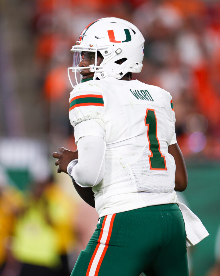 Cam Ward Trending Towards Being First QB Selected In Draft