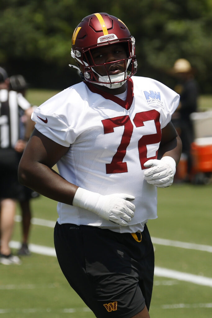 Commanders See Josh Conerly As Future LT