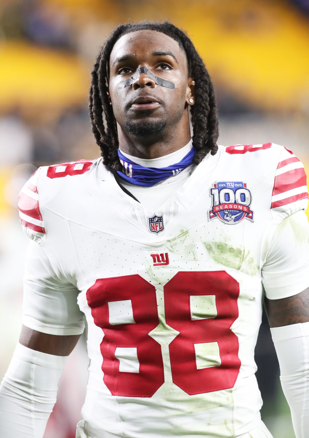 Giants WR Bryce Ford-Wheaton Suffers Achilles Tear