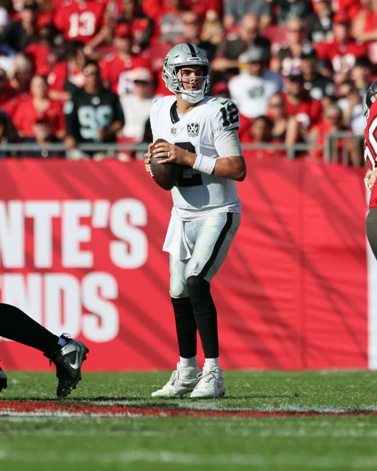 Raiders Open Practice Window For QB Aidan O'Connell