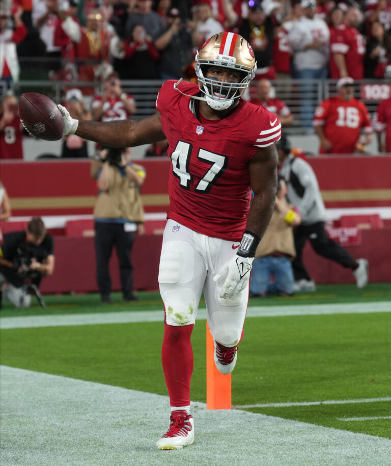 49ers' Bryce Huff, Jake Brendel To Miss Time