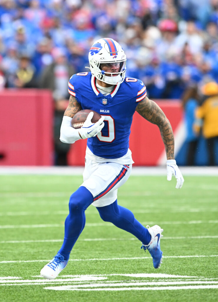 Bills WR Keon Coleman Benched For Today's Game