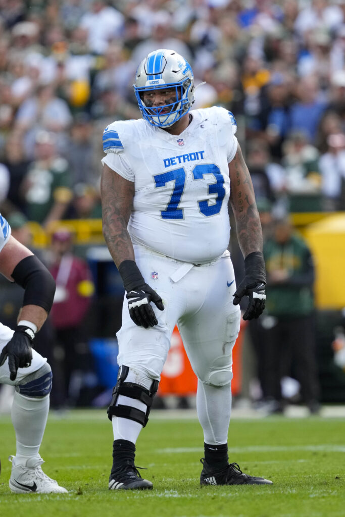 Lions Holding Competition At Left Guard