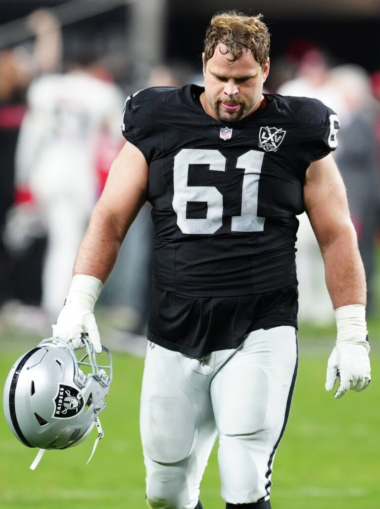 Raiders Place OL Jordan Meredith On IR