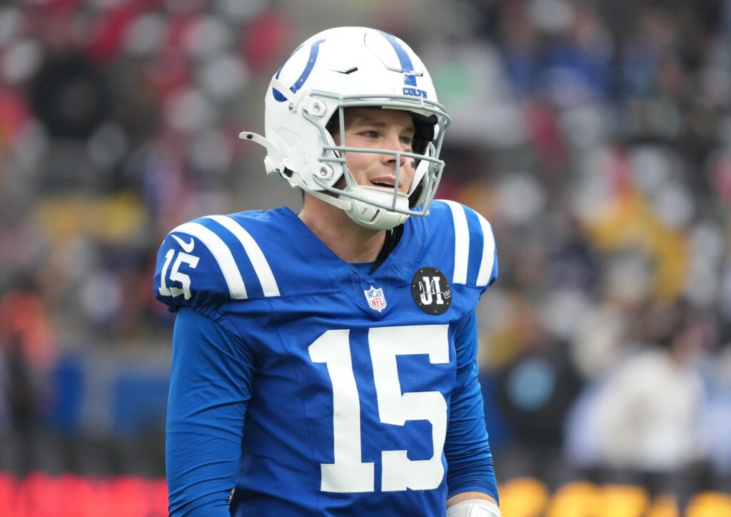 Colts QB Riley Leonard Dealing With PCL Sprain, 'Very Real Chance ...