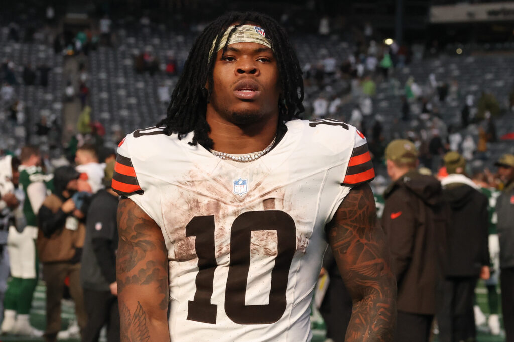 Browns RB Quinshon Judkins Suffers Fractured Fibula, Dislocated Ankle